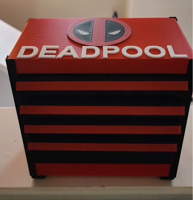 Deadpool Desktop Toolbox - Free 3D Print Model - MakerWorld