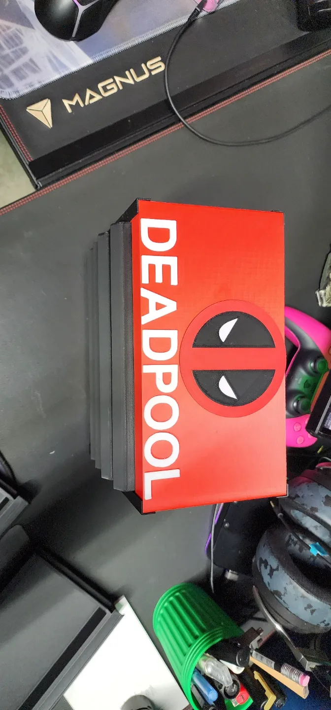 Deadpool Desktop Toolbox - Free 3D Print Model - MakerWorld