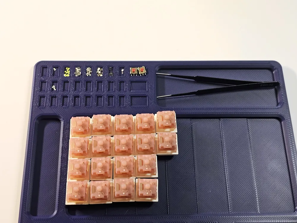 Electronic components part tray by Magmabow - MakerWorld