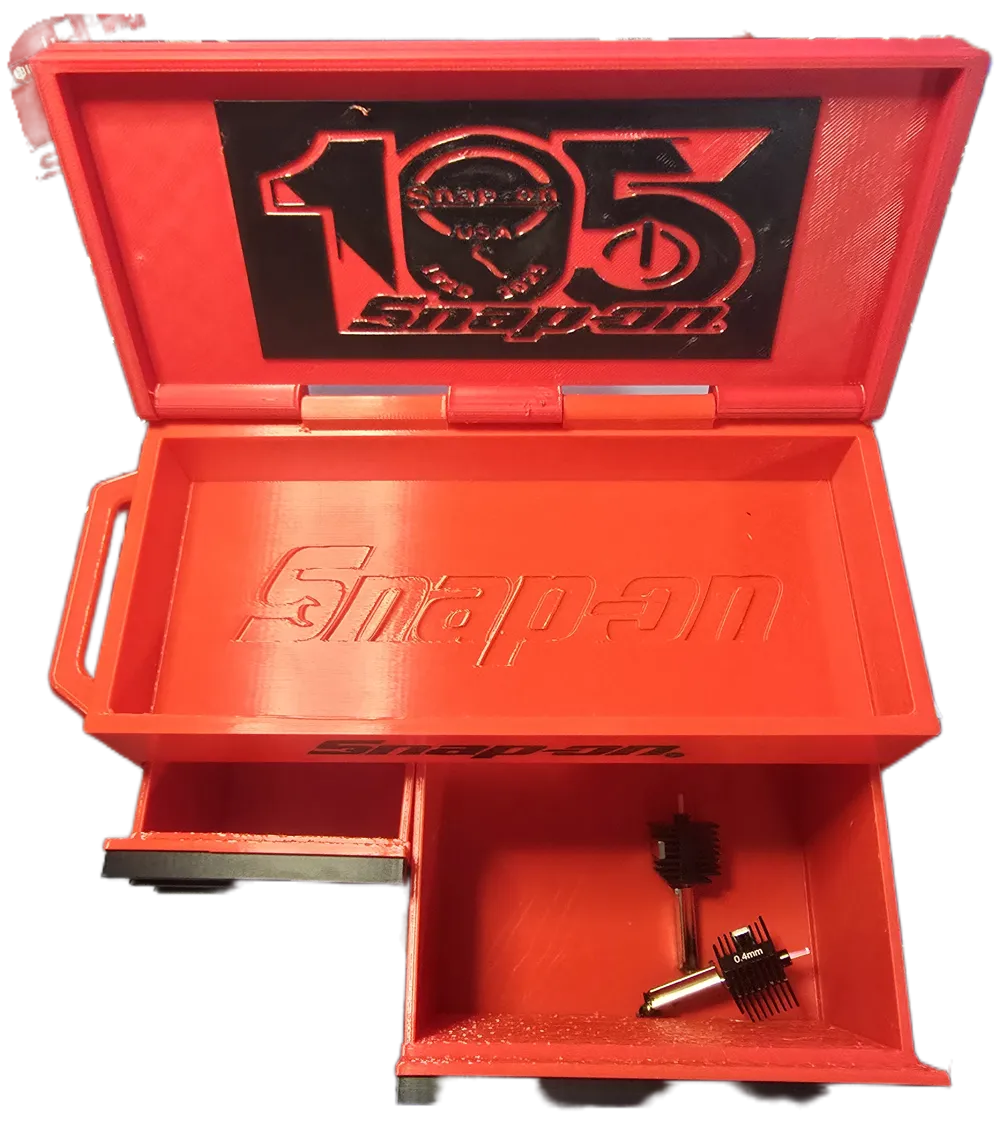Desktop Mini Toolbox – Snap-on Style - Free 3D Print Model - MakerWorld