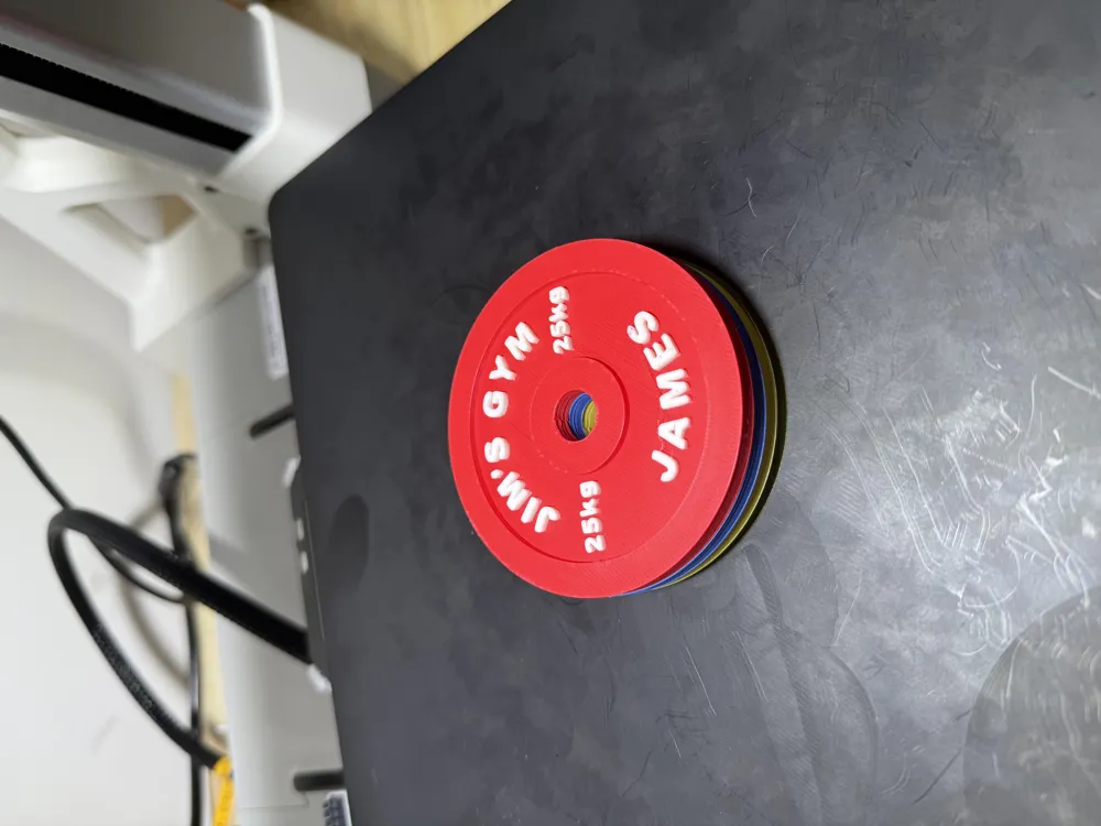 Weight Plate Coasters by surfcoastprintables MakerWorld: Download Free ...
