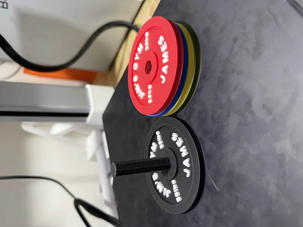 Weight Plate Coasters by surfcoastprintables MakerWorld: Download Free ...