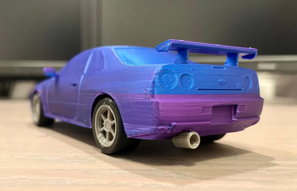 Nissan Skyline GTR R34 Kit Card Remixed by The Kit Card Guy MakerWorld ...