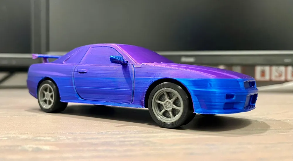 Nissan Skyline GTR R34 Kit Card Remixed by The Kit Card Guy MakerWorld ...