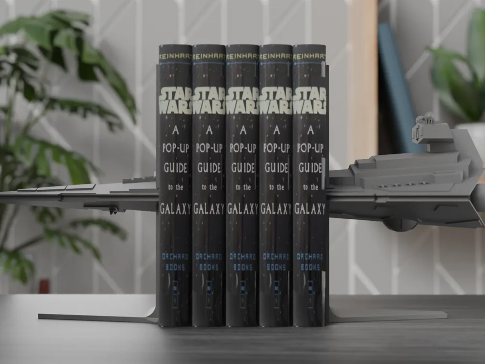 Imperial Star Destroyer book nook (STAR WARS) by S.Corp. - MakerWorld