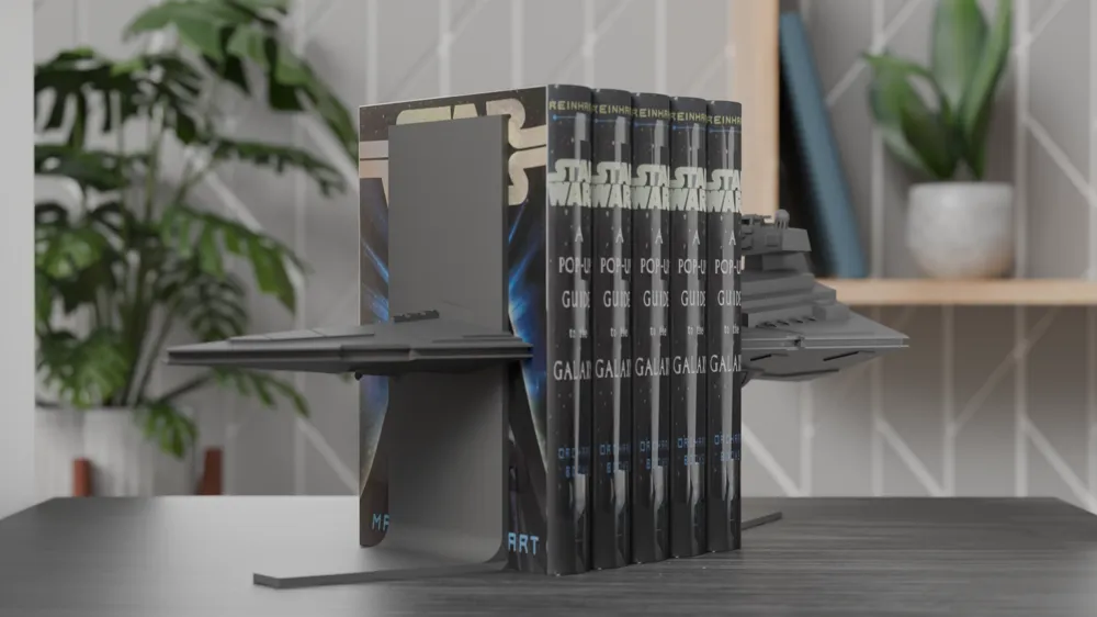 Imperial Star Destroyer book nook (STAR WARS) by S.Corp. - MakerWorld