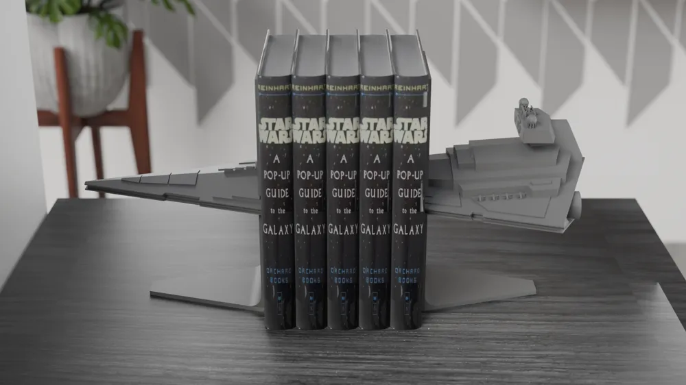 Imperial Star Destroyer book nook (STAR WARS) by S.Corp. - MakerWorld