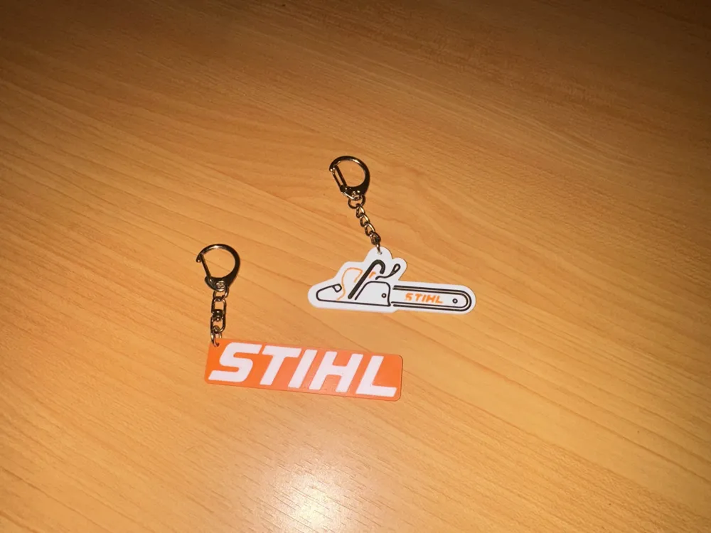 Stihl keychain by bouc - MakerWorld