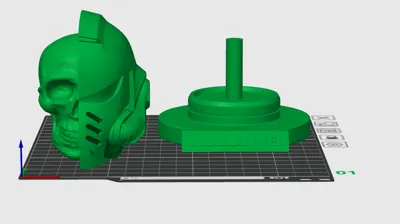 Warhammer Helmet Skull by Da050 MakerWorld: Download Free 3D Models