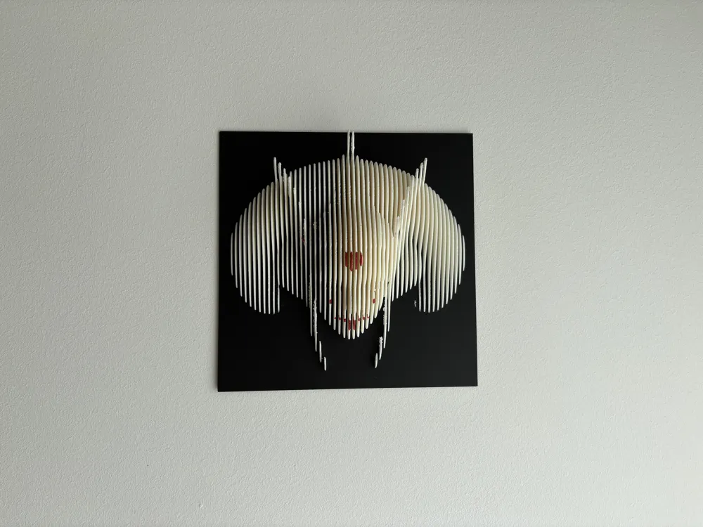 Queen Amidala Star Wars Layered sculpture - Free 3D Print Model ...