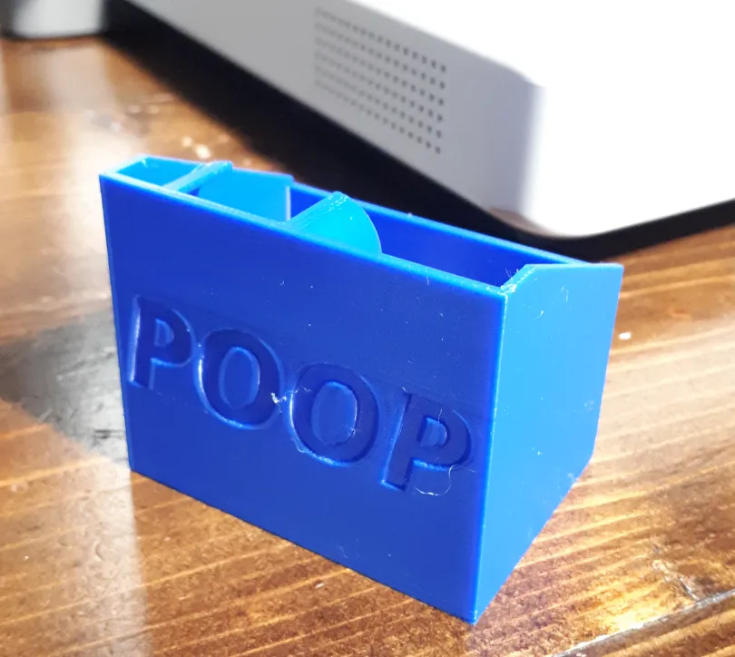 POOP BOX for A1 (bambu lab) by ilSechiNerd - MakerWorld