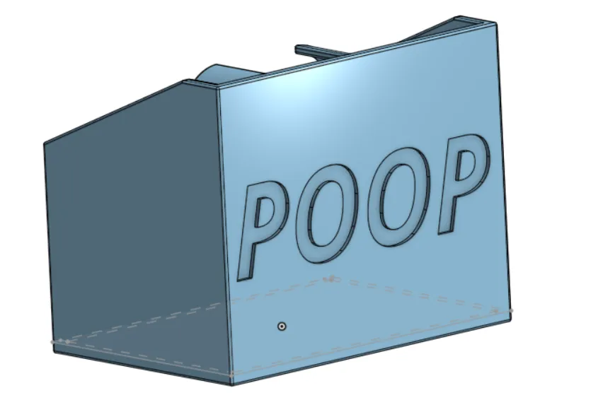 POOP BOX for A1 (bambu lab) by ilSechioNerd - MakerWorld