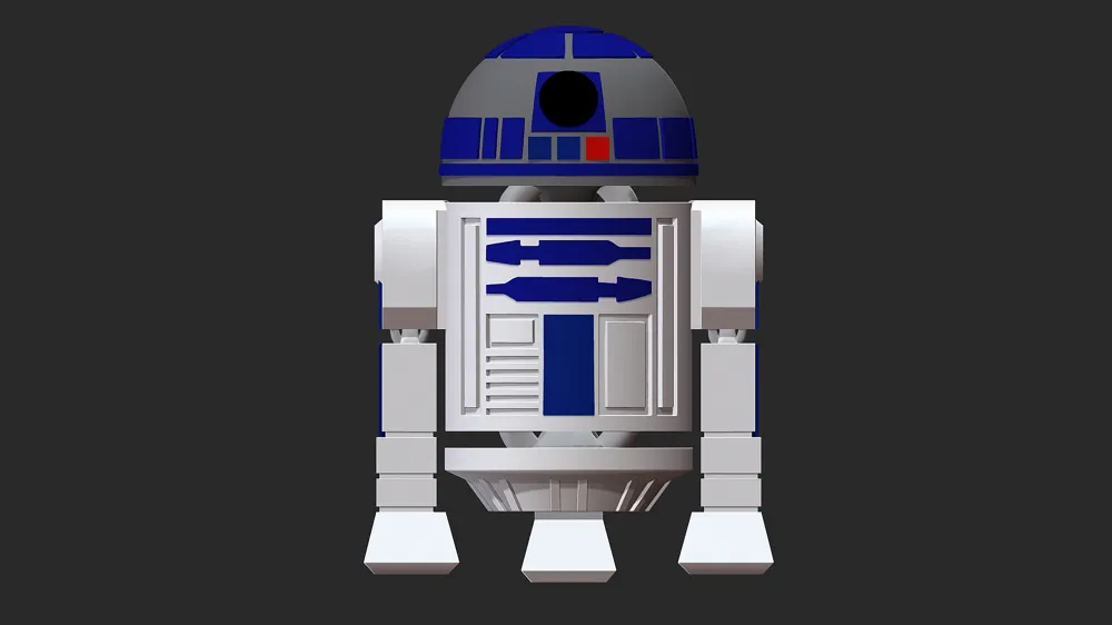R2D2 wiggle bot - Star Wars articulated fun by VogMan MakerWorld ...