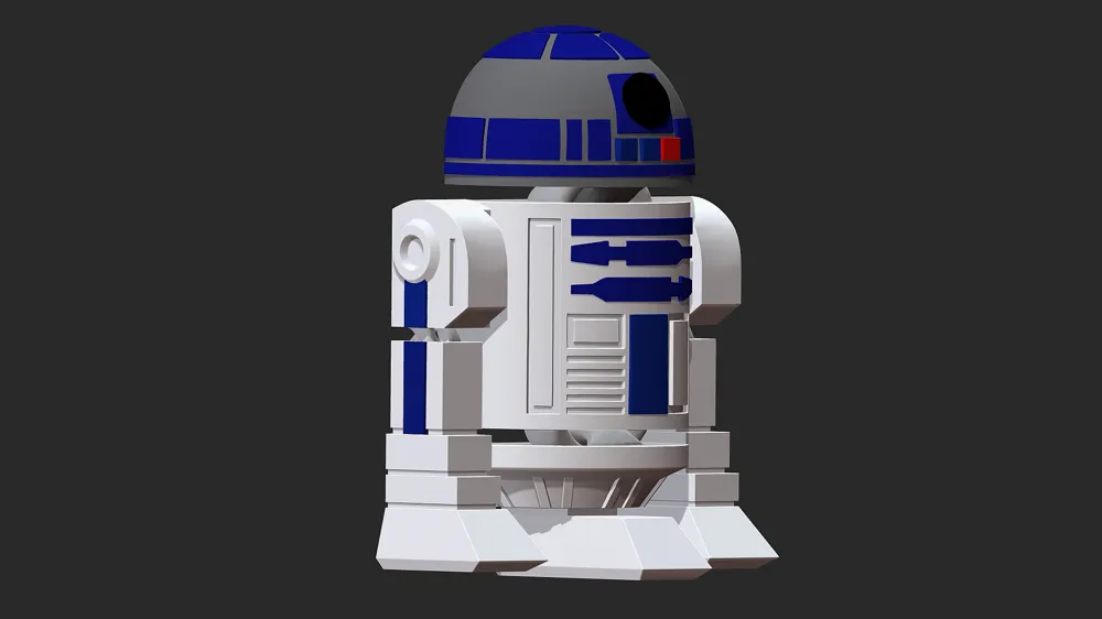 R2D2 wiggle bot - Star Wars articulated fun by VogMan MakerWorld ...