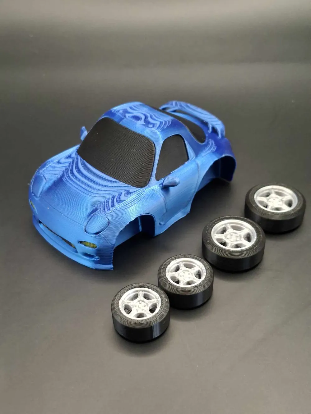 Tooned Mazda Rx-7 (FD) Remixed by W00ster MakerWorld: Download Free 3D ...
