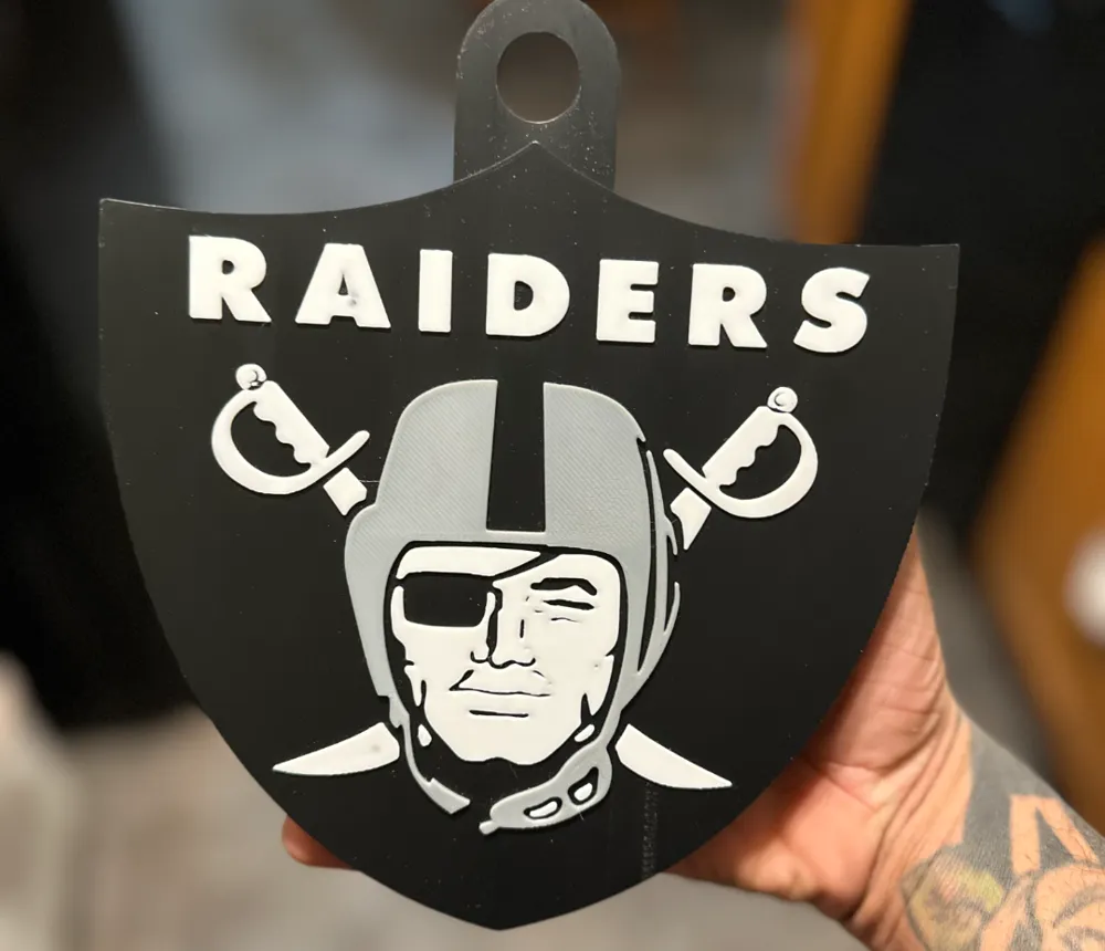 1995 Raiders Classic Oversized Logo - Oakland by Hamilton’s Custom ...
