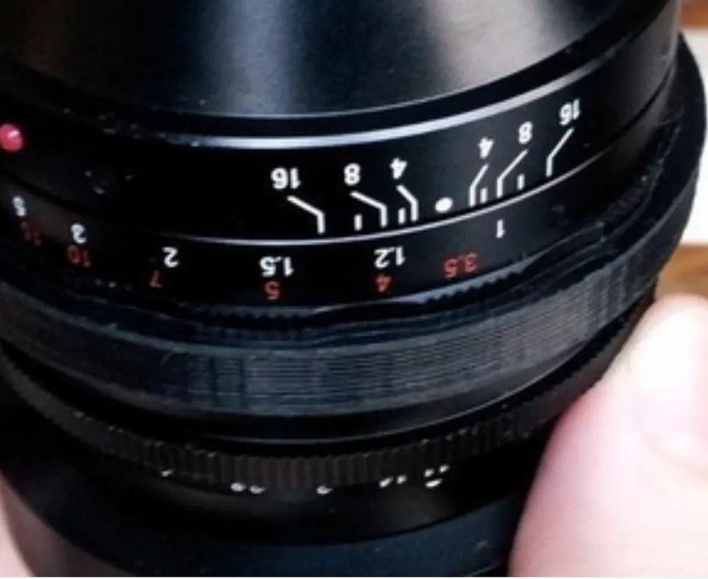 Manual Focus Tab (50mm) by caroot - MakerWorld