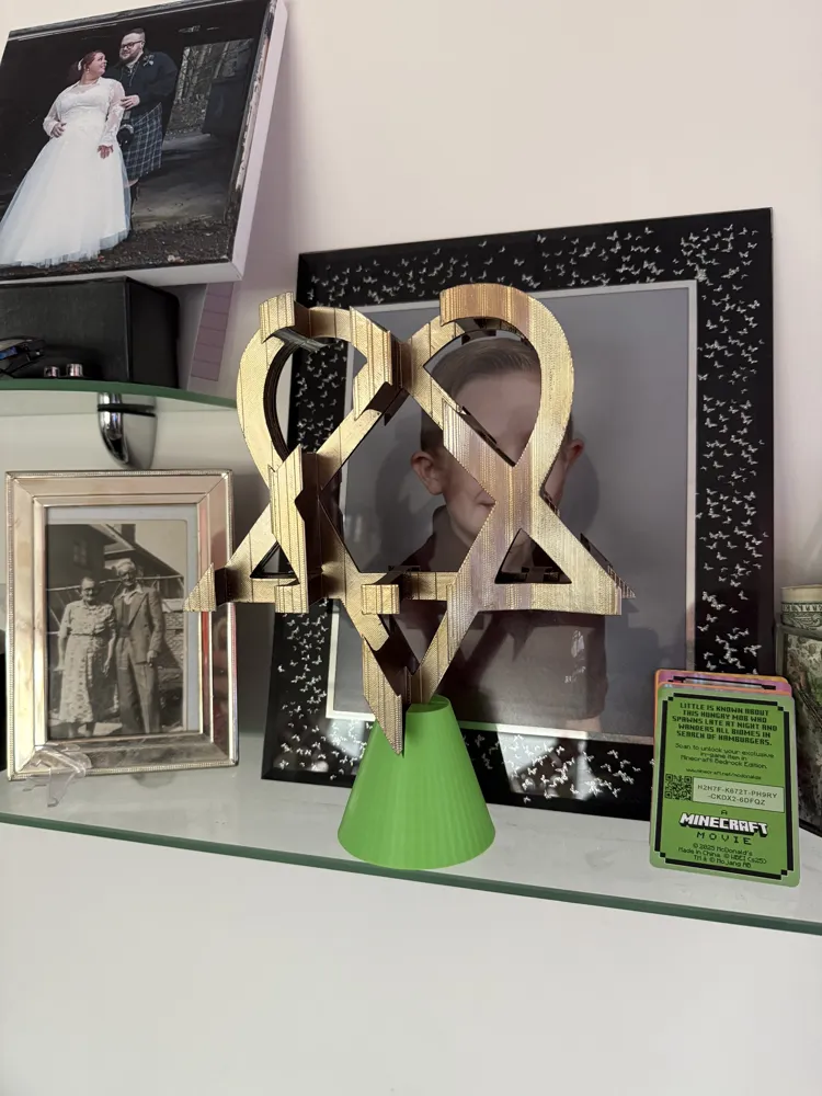 HIM / Heartagram (Bam Margera) Logo - Multi angle - Free 3D Print Model ...