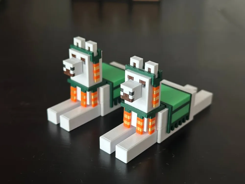 Minecraft Llama Articulated by kirimba MakerWorld: Download Free 3D Models