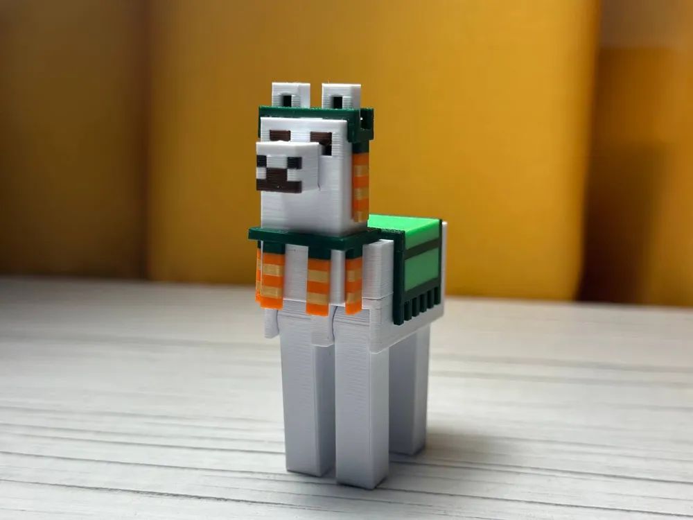 Minecraft Llama Articulated by kirimba MakerWorld: Download Free 3D Models