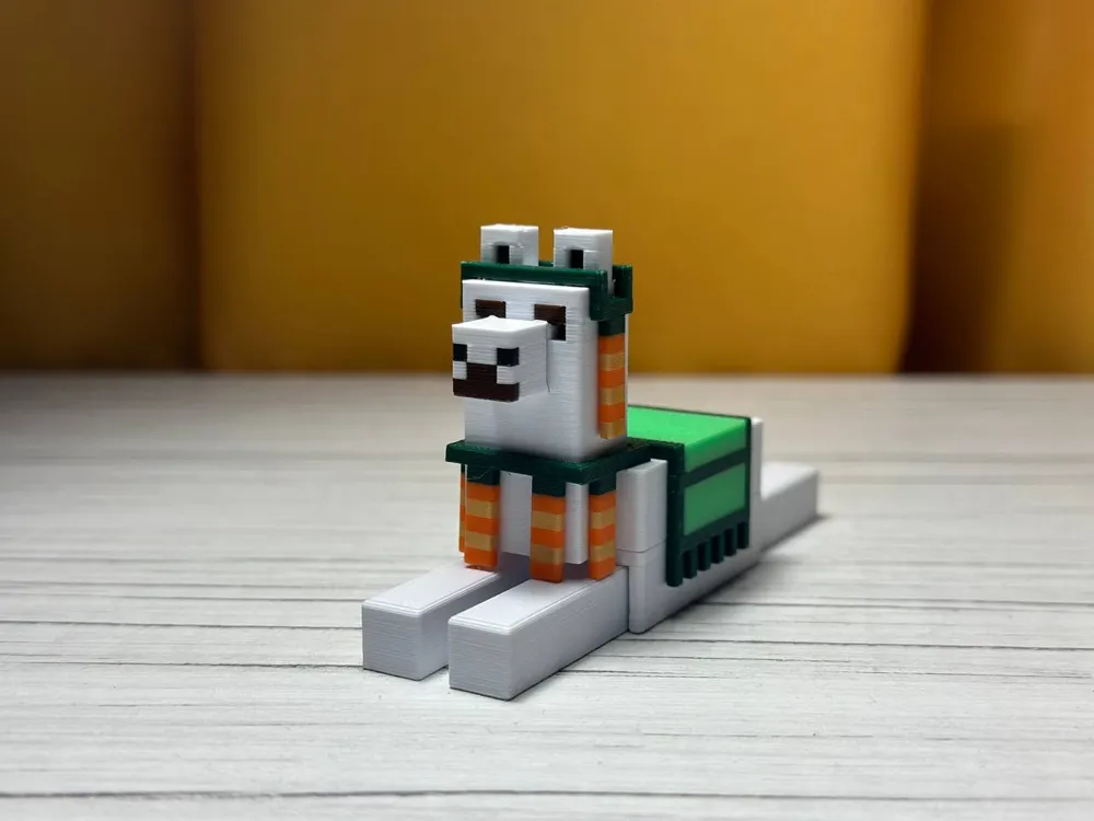 Minecraft Llama Articulated by kirimba MakerWorld: Download Free 3D Models