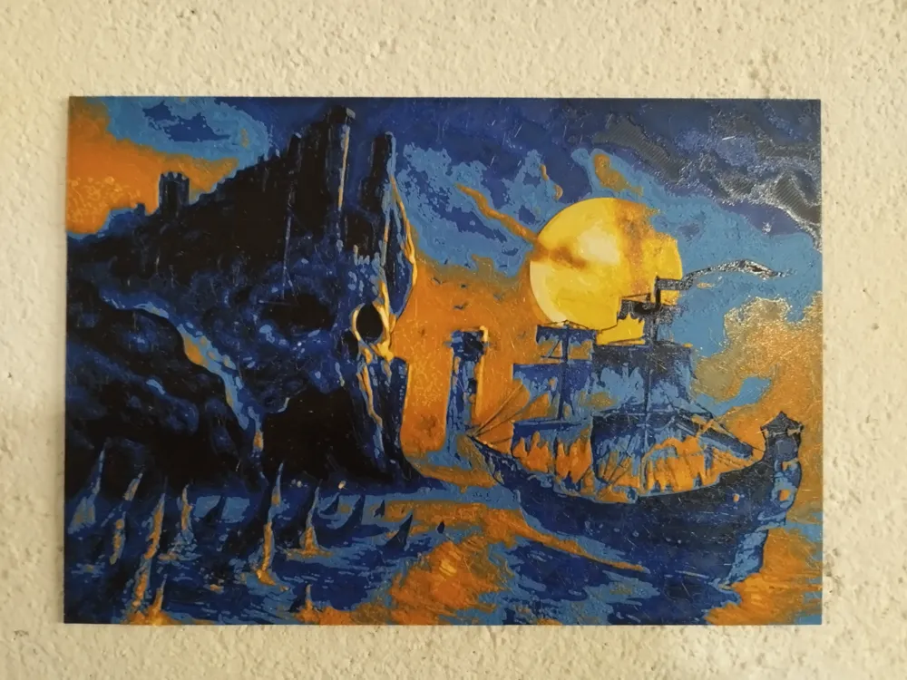 HUEFORGE PIRATE ISLAND and PIRATE SHIP by novati.francesco - MakerWorld