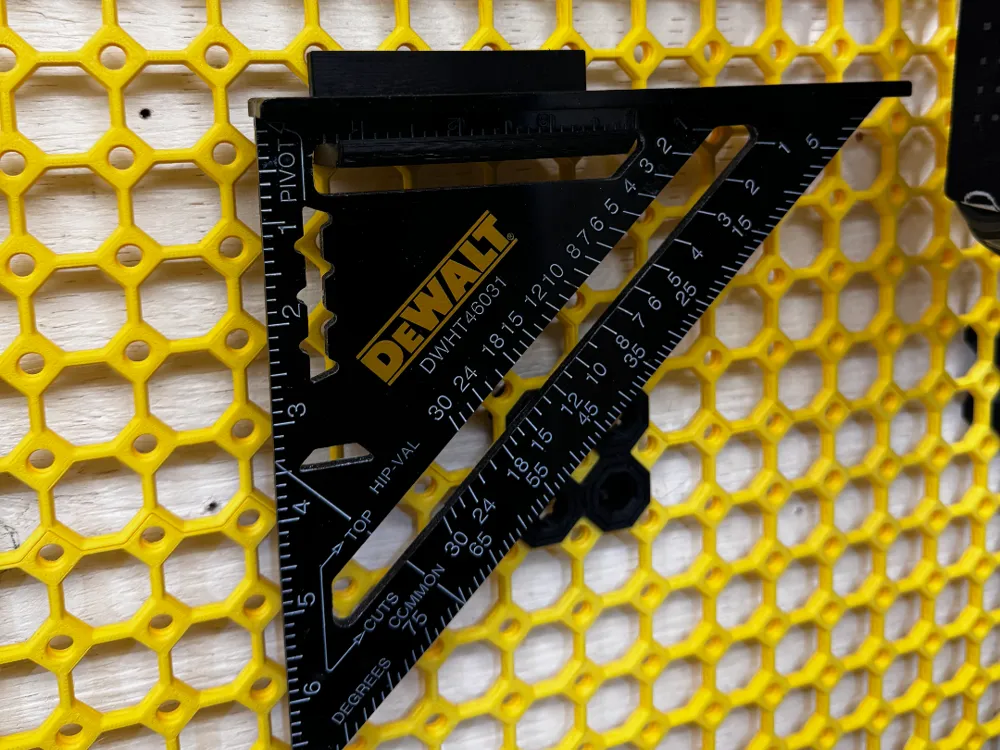 Multiboard Dewalt Framing Square Mount by Jordan MakerWorld: Download ...