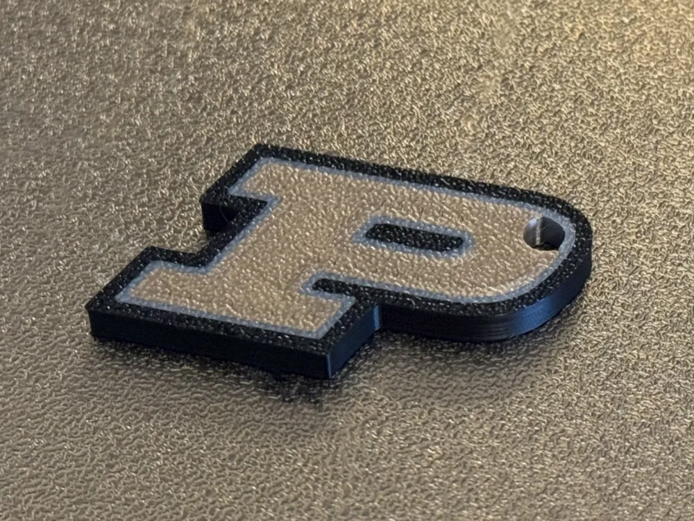 Purdue P Keychain by zaden - MakerWorld