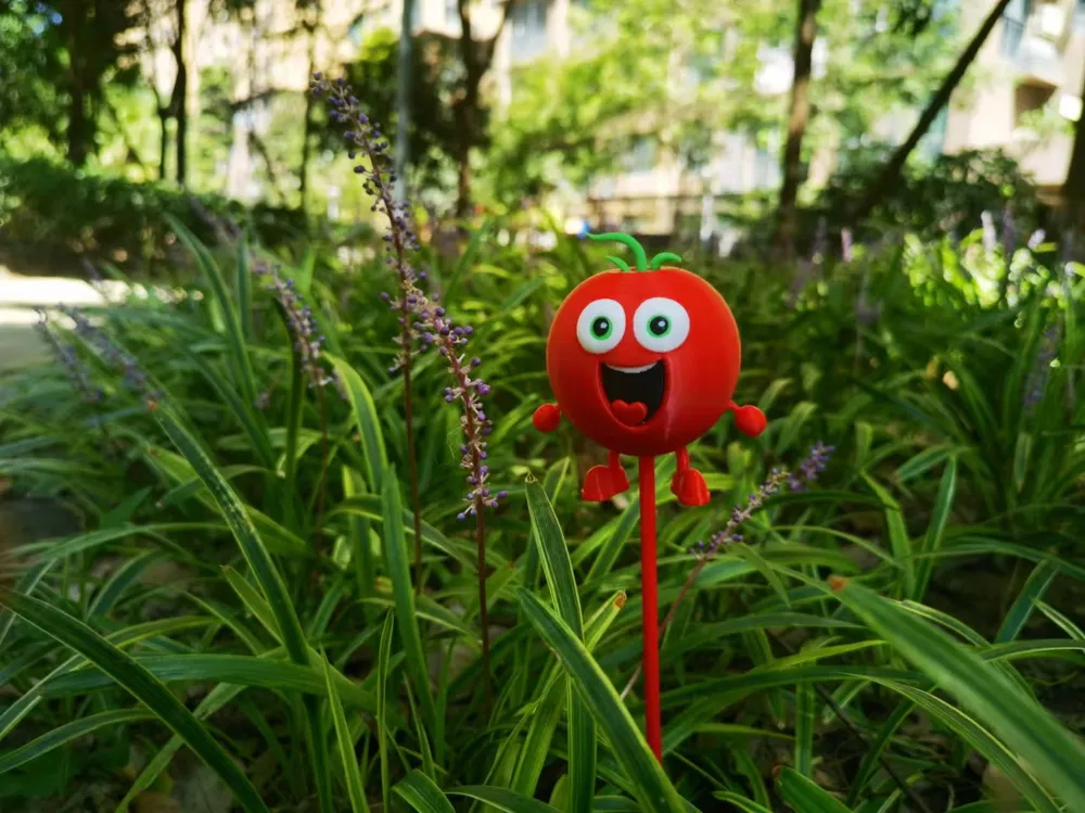 Garden Decoration - Tomato Doll by 涵（Han） MakerWorld: Download Free 3D ...