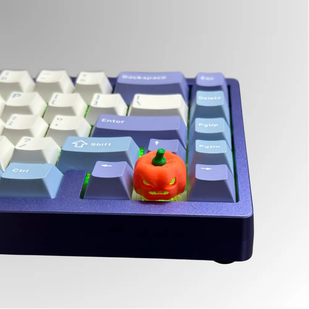 Cute Pumpkin Keycap - Halloween by just8n MakerWorld: Download Free 3D ...