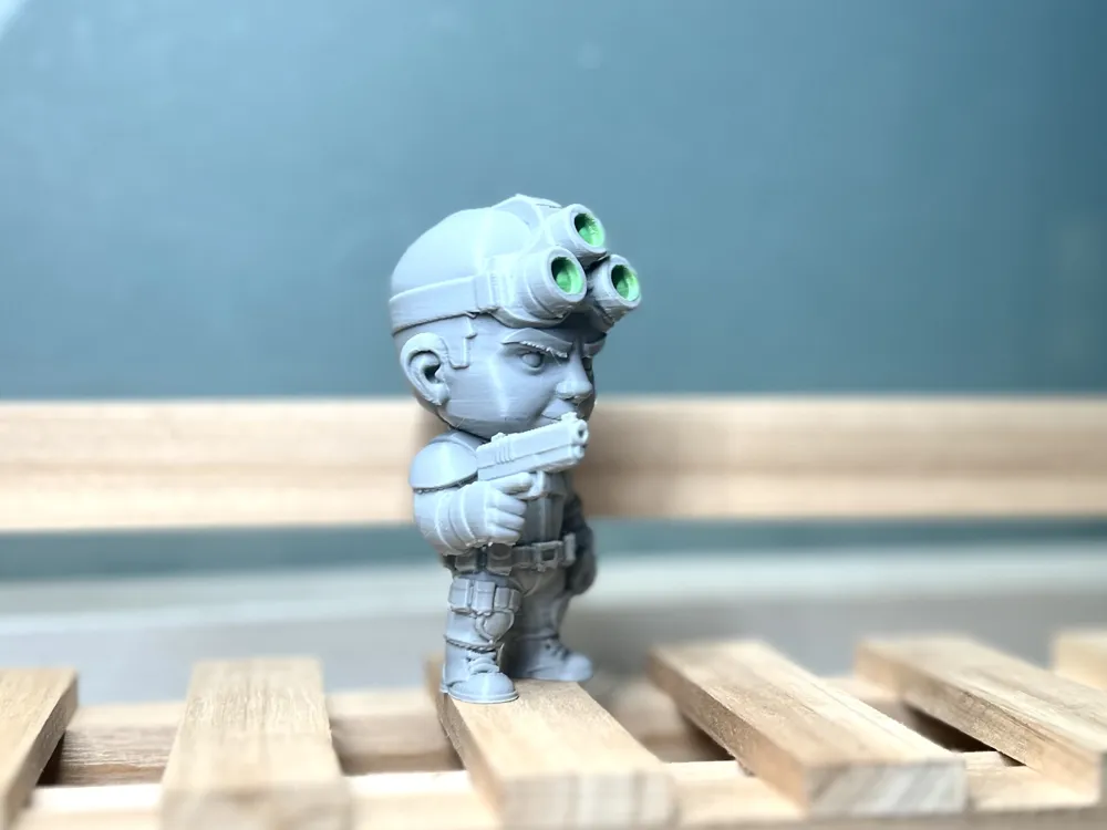 Cute Sam Fisher from Tom Clancy's Splinter Cell by D-studio MakerWorld ...