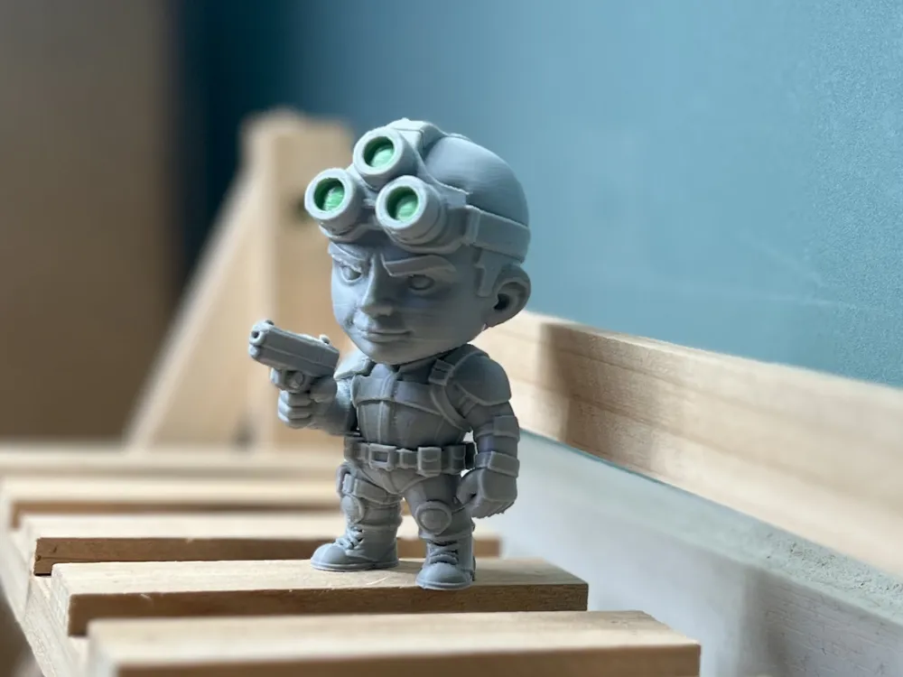 Cute Sam Fisher from Tom Clancy's Splinter Cell by D-studio MakerWorld ...