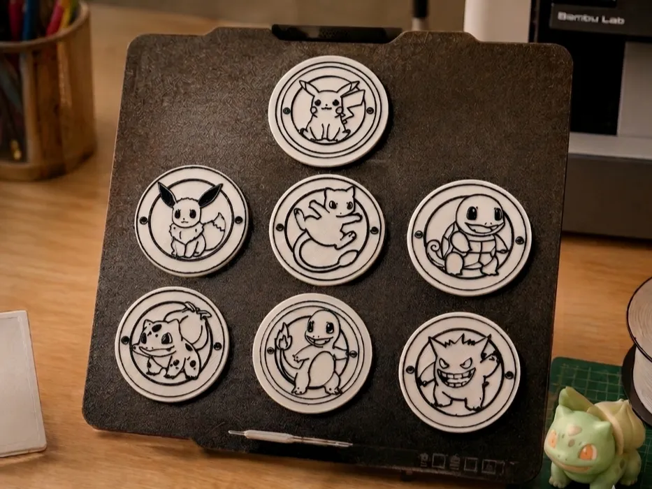 Pokémon Memory Game - Free 3D Print Model - MakerWorld