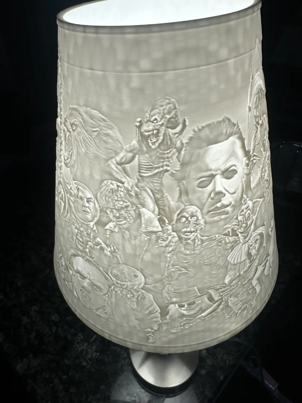 Horror Movie Lithograph Lampshade by david31088 MakerWorld: Download ...
