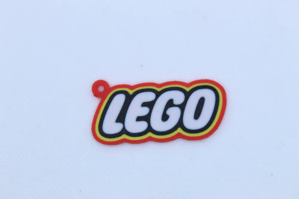 LEGOs logo keyring - Free 3D Print Model - MakerWorld
