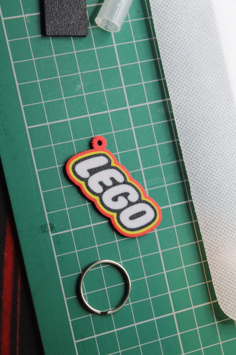 LEGOs logo keyring - Free 3D Print Model - MakerWorld