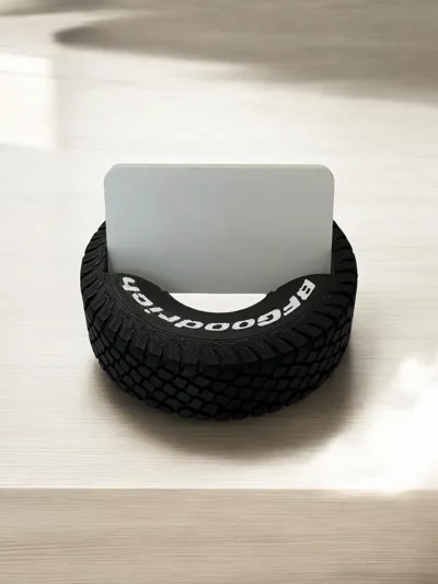 Mud Terrain Business Card Holder by W3 Designs - MakerWorld