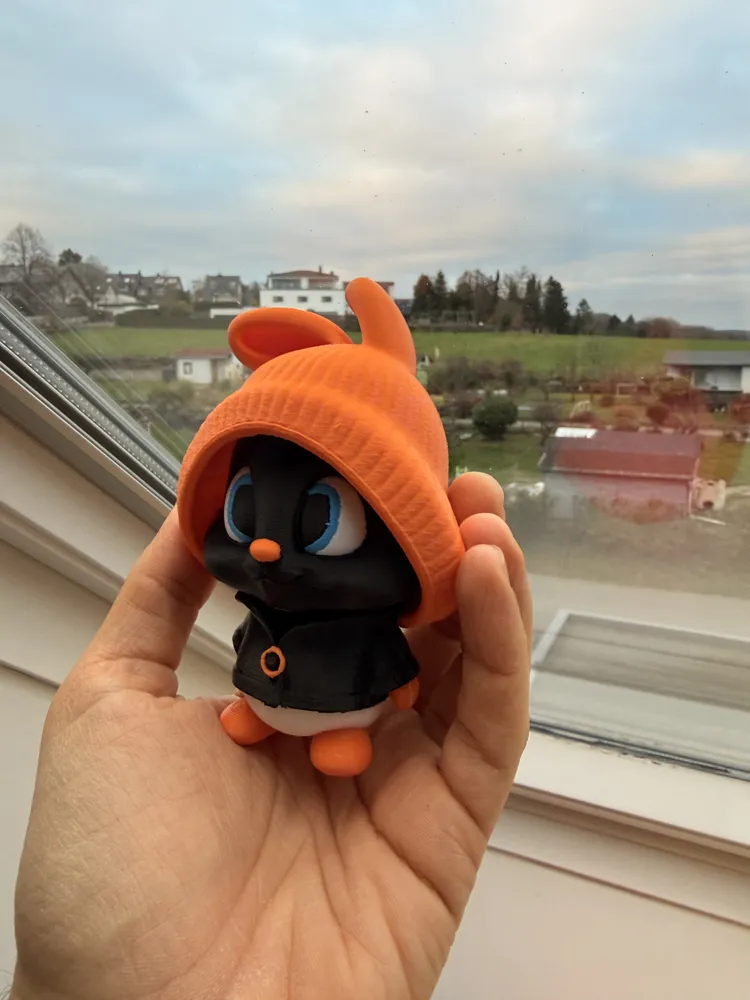 Cute Bunny - Free 3D Print Model - MakerWorld