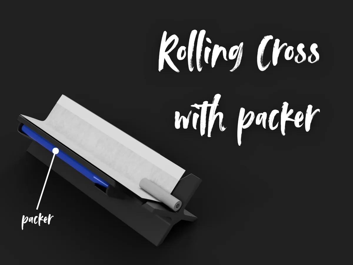 Joint Rolling Cross with packer - Free 3D Print Model - MakerWorld