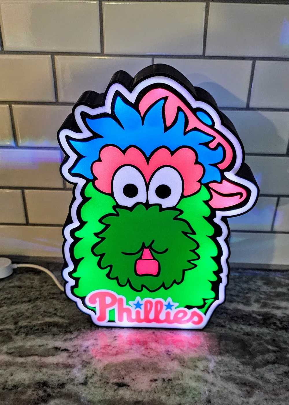 Philadelphia Phillies Phanatic Light Box. by chrsrbz MakerWorld ...