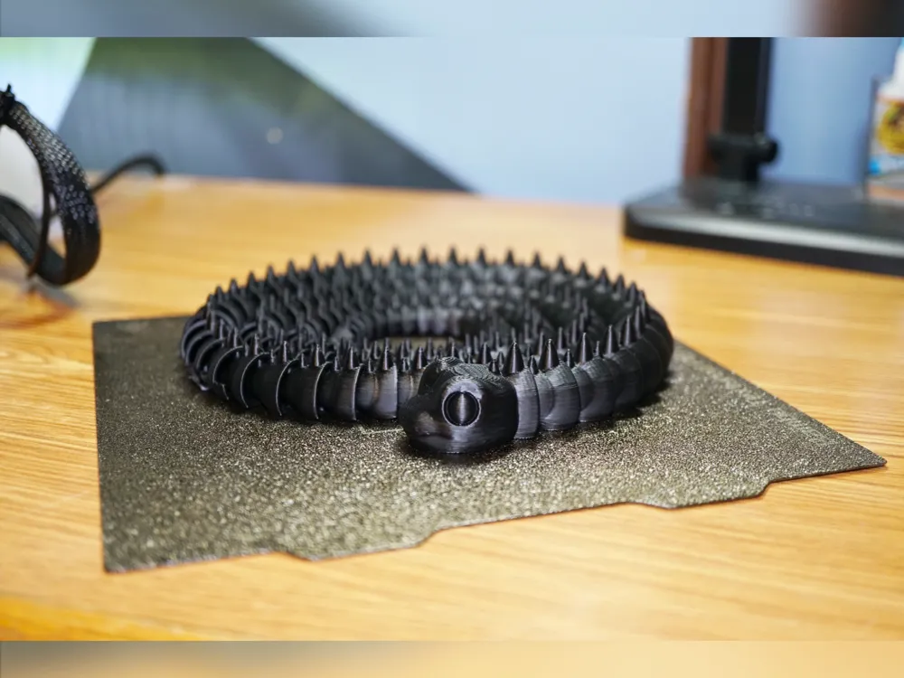 Articulated Snake 43 inches long A1mini - Free 3D Print Model - MakerWorld