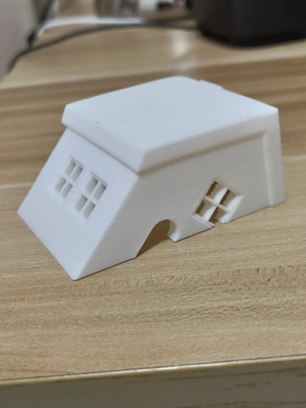 Embedded House Display Stand - Free 3D Print Model - MakerWorld
