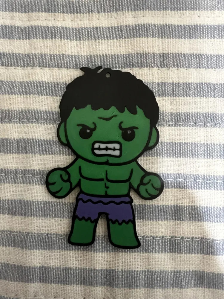 Hulk Keychain by NateMcknugget MakerWorld: Download Free 3D Models
