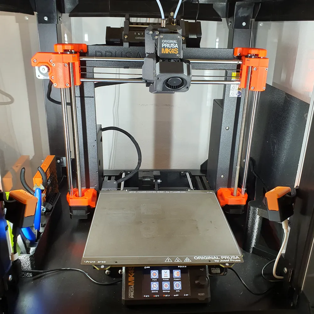 Suporte para Plataforma de Impressão Prusa com Alça (5 Placas) - Modelo ...