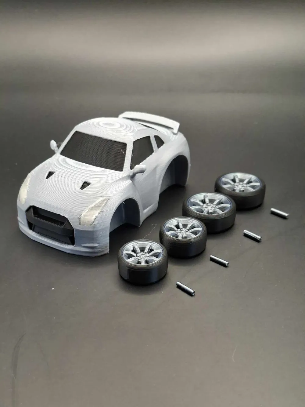 Tooned Nissan R35 GT-R - Free 3D Print Model - MakerWorld