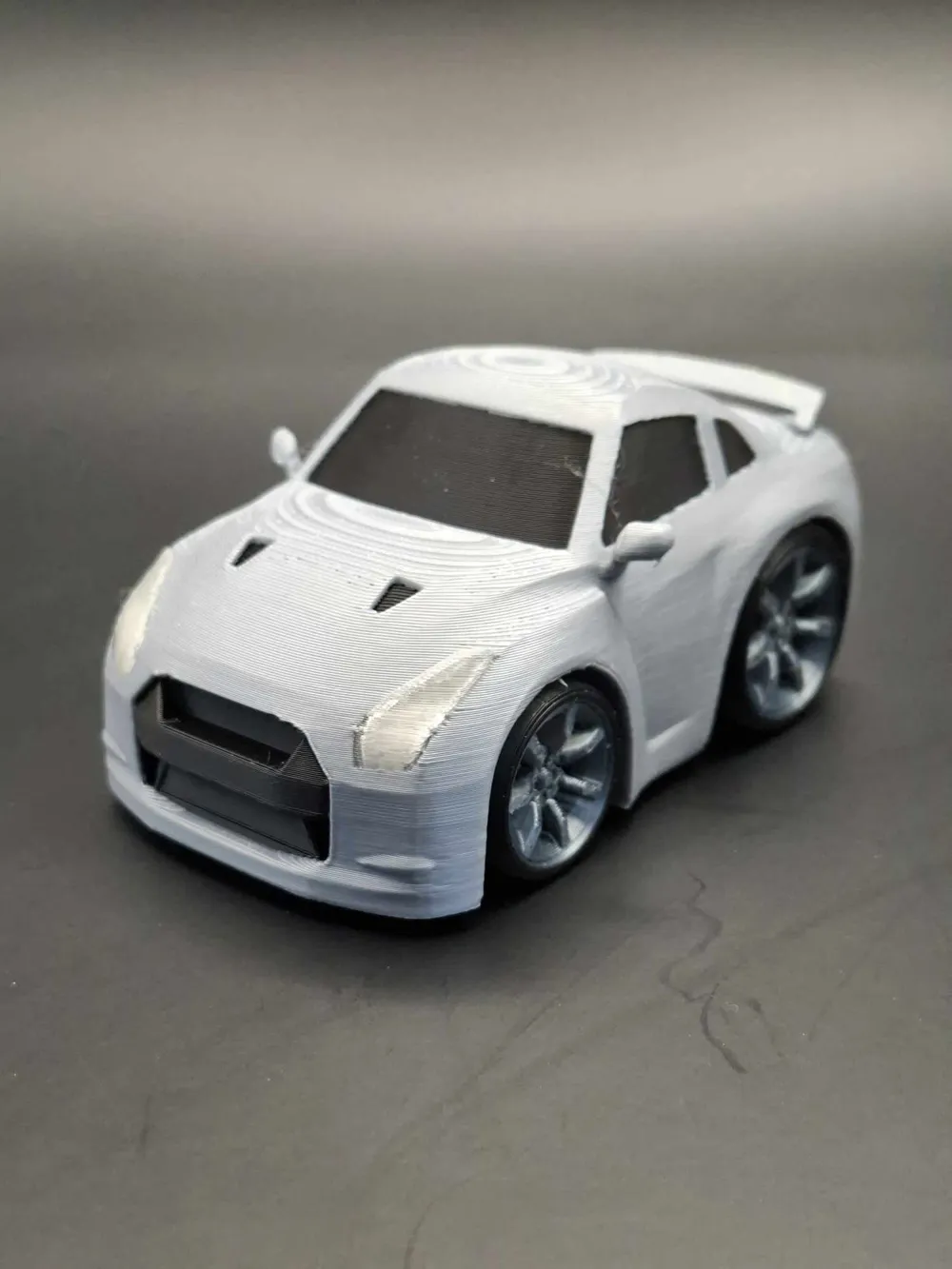 Tooned Nissan R35 GT-R - Free 3D Print Model - MakerWorld