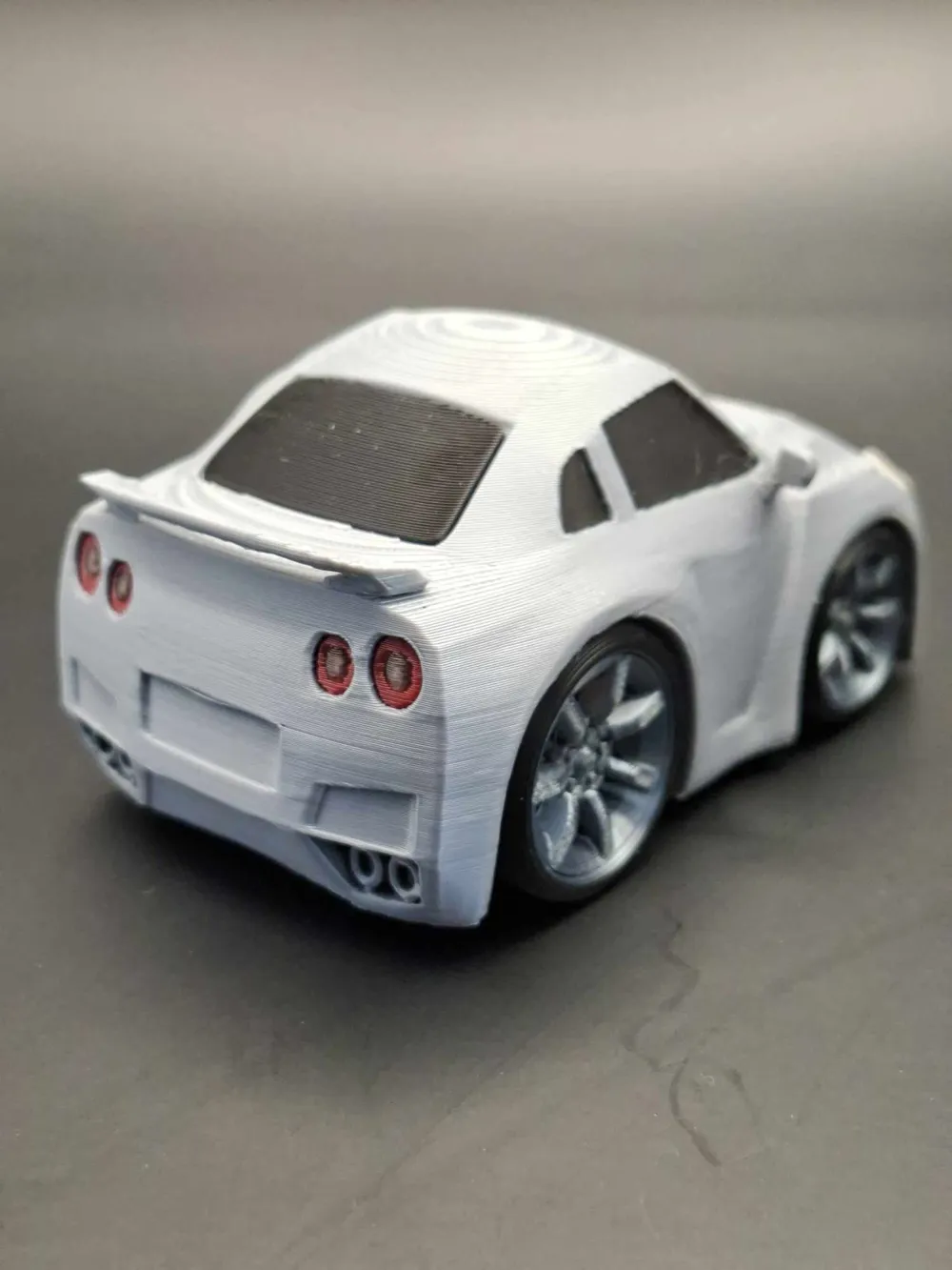 Tooned Nissan R35 GT-R - Free 3D Print Model - MakerWorld