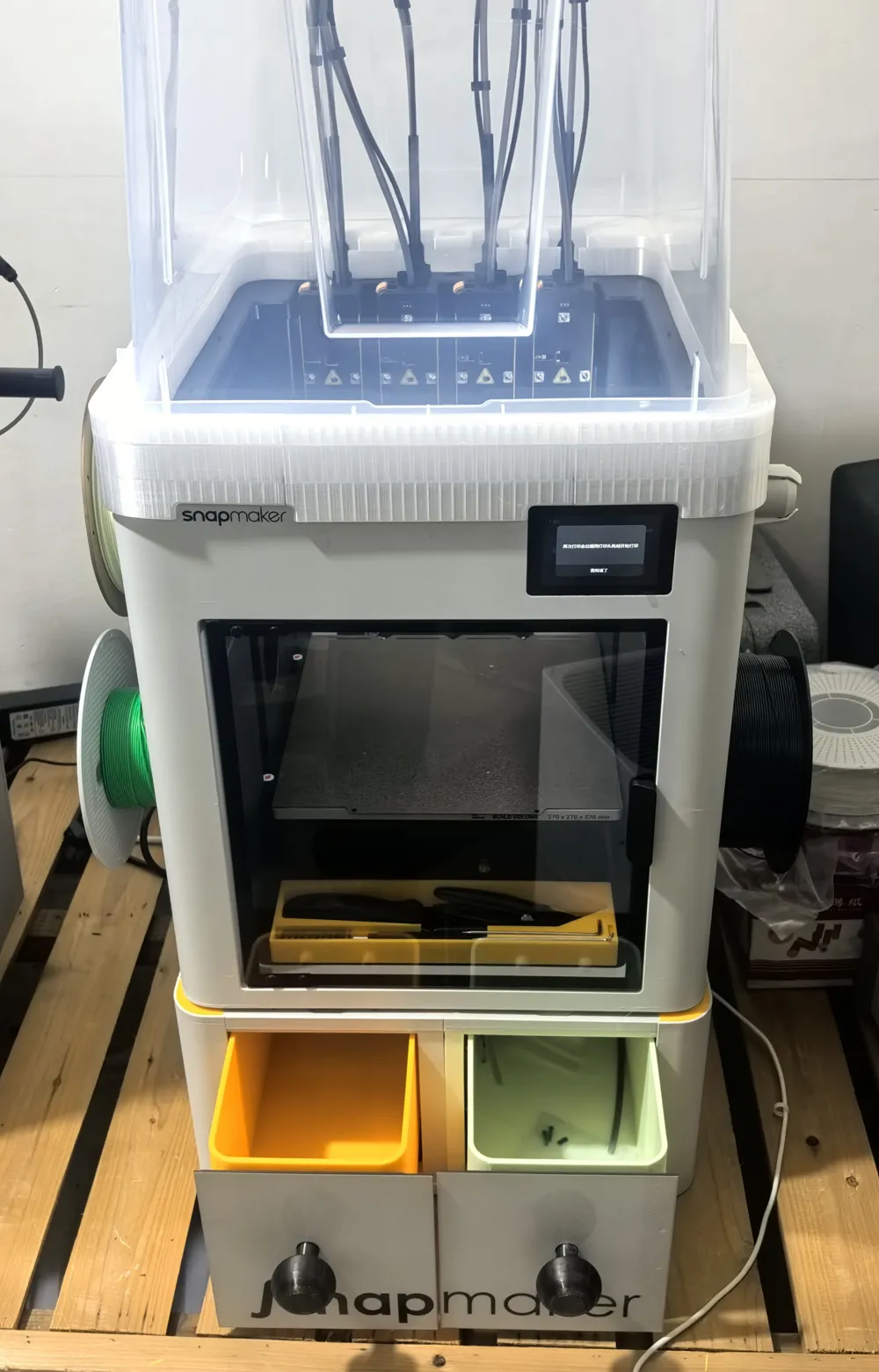 snapmaker u1 riser cabinet - Free 3D Print Model - MakerWorld