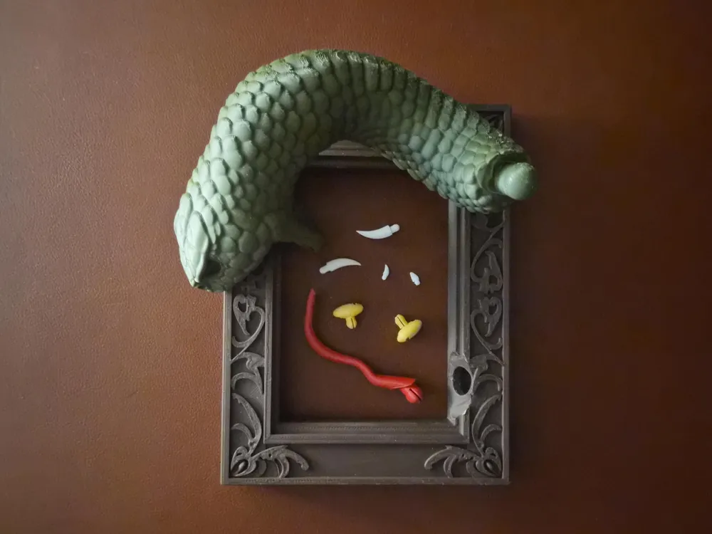 Out of the Frame - Serpent Strike - Free 3D Print Model - MakerWorld