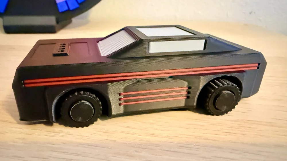 Retro Interceptor - Toy Car for kids & Collectors - Free 3D Print Model ...